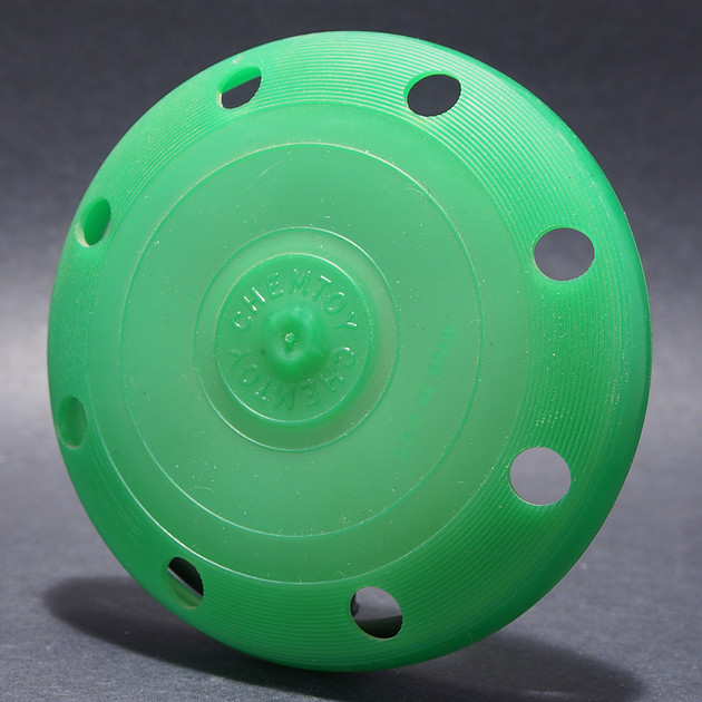 Flying Disc Museum | Other | Chemtoy—Zinger Mini—Green